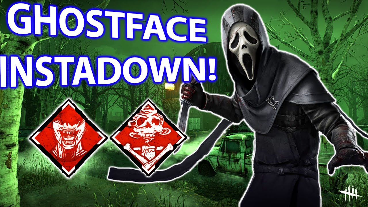 DBD Ghostface *INSTADOWN* Build Is INSANE! | Dead By Daylight New ...