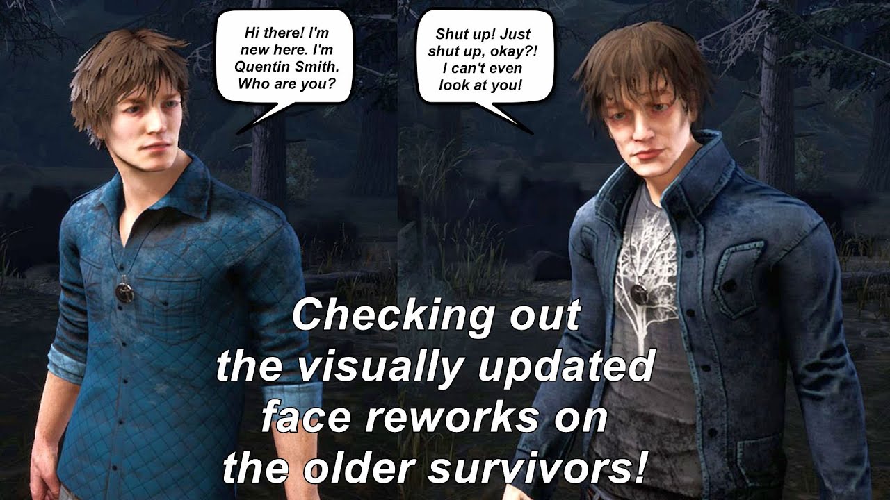 Dead By Daylight| Checking out the visually updated face reworks on the ...