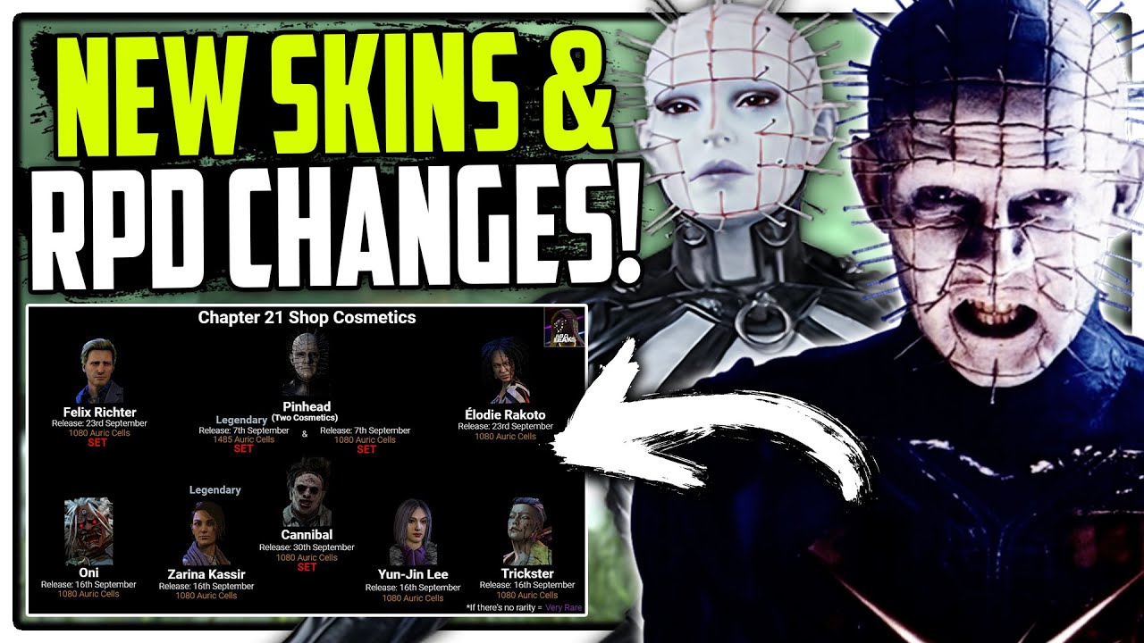 RPD MAP GETTING MAJOR CHANGES & NEW LEGENDARY SKIN INFO?! FEMALE ...