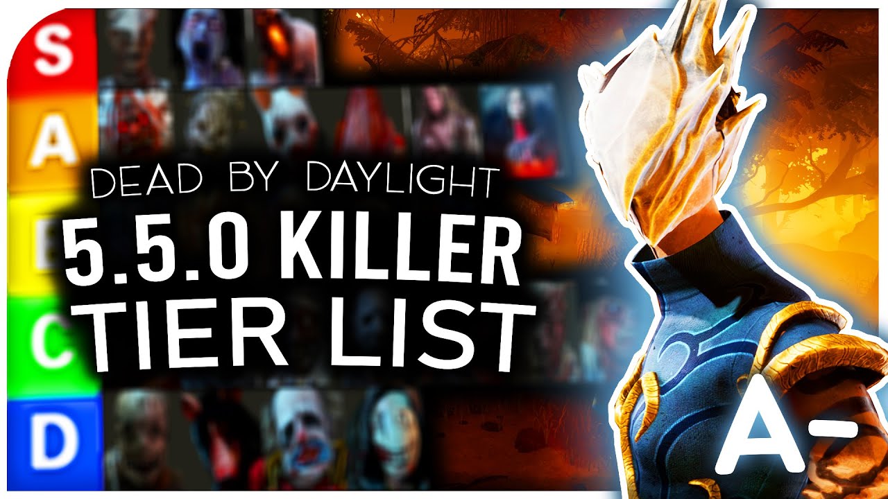 Dead By Daylight 5.5.0 Killer Tier List! - DBD All Killers Ranked Tier ...