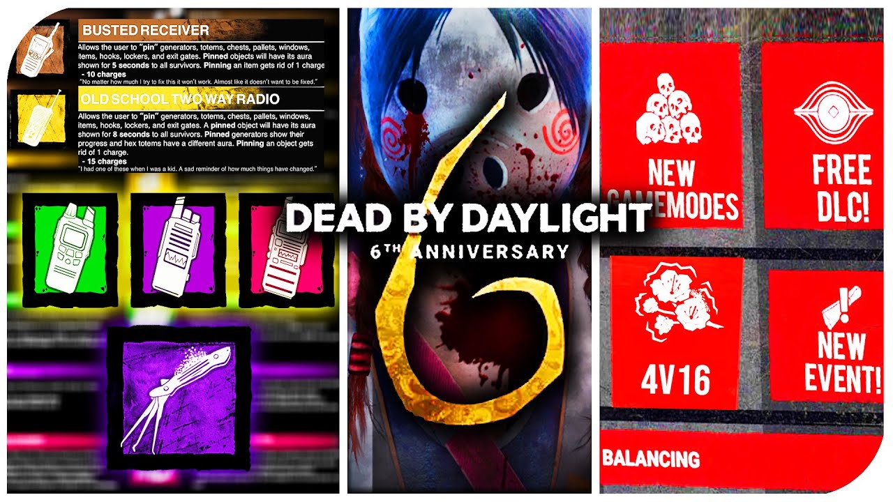 Dead By Daylight Things & Changes We NEED on The 6th Year Anniversary ...