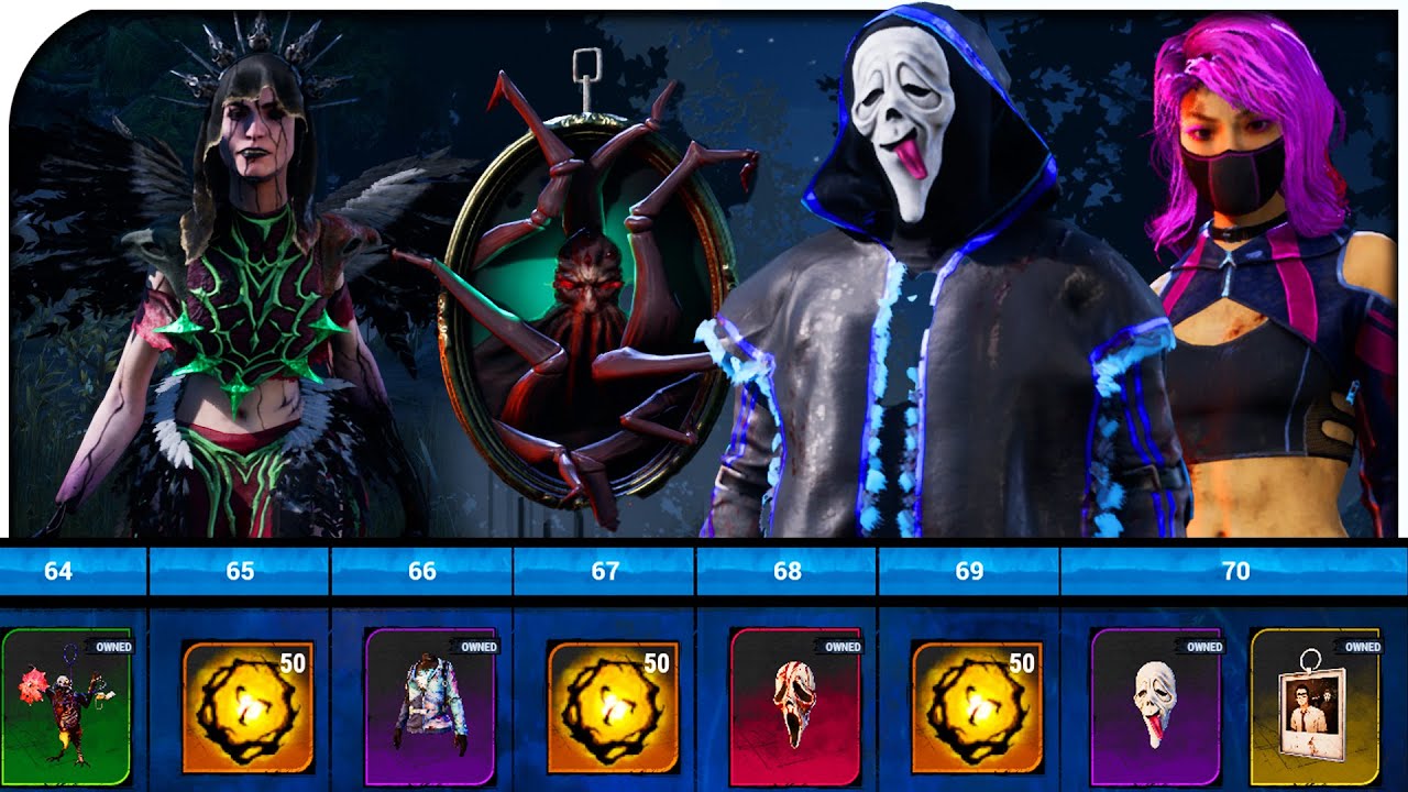 Dead By Daylight NEW TOME 13 COSMETICS! - DBD New Rift Cosmetics, Ghostface, Yui, Meg & more ...