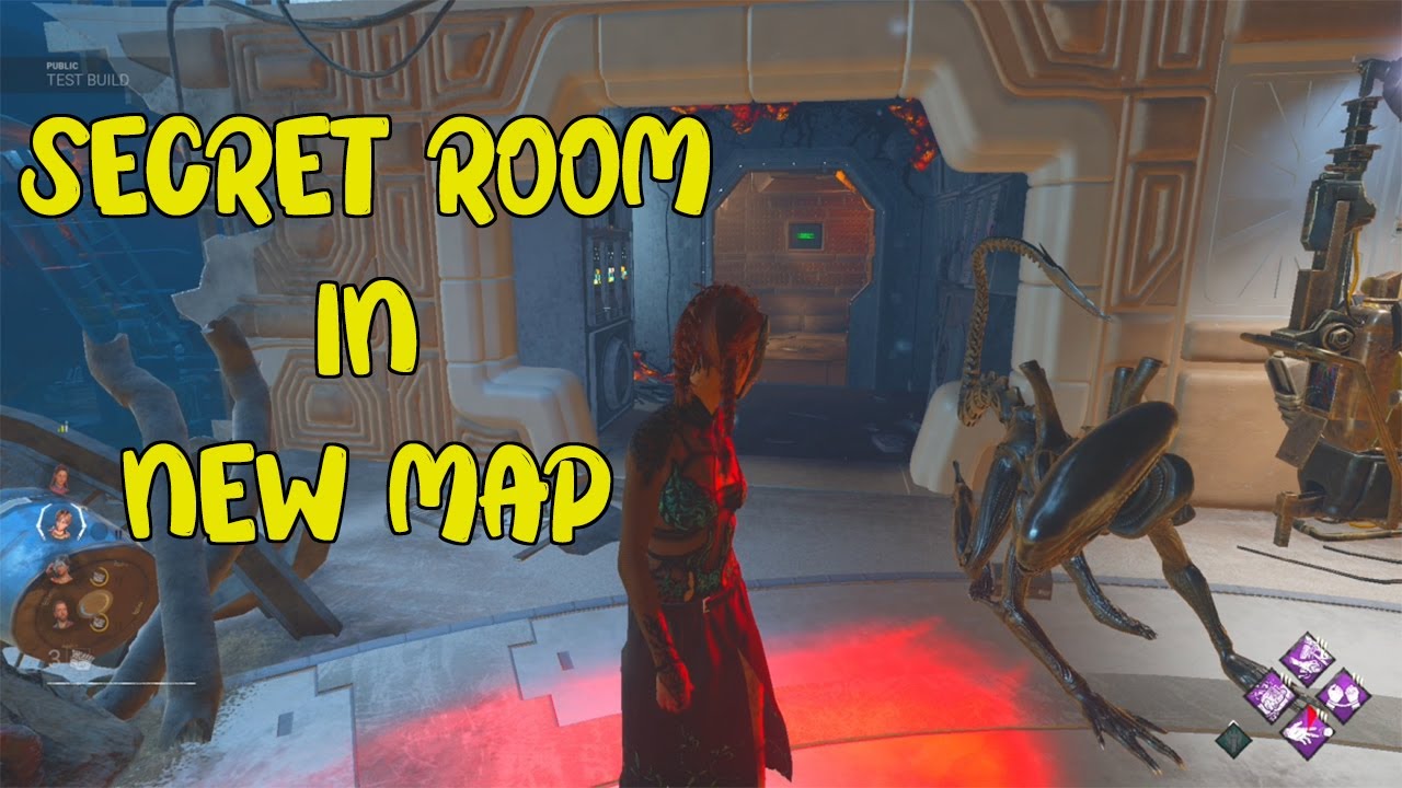 HOW TO OPEN SECRET ROOM ON NEW ALIEN MAP - Dead By Daylight PTB (Easter ...