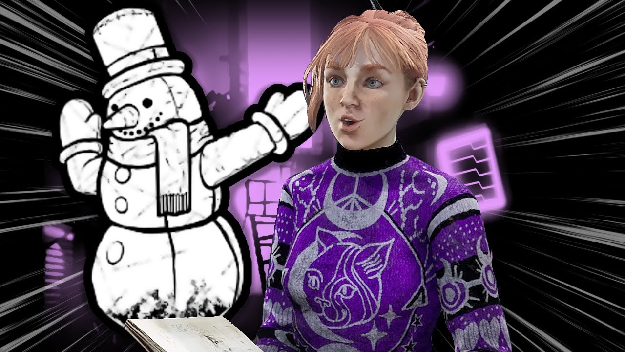 Throwing SNOWBALLS at killers! | Dead by Daylight - Dead by Daylight videos